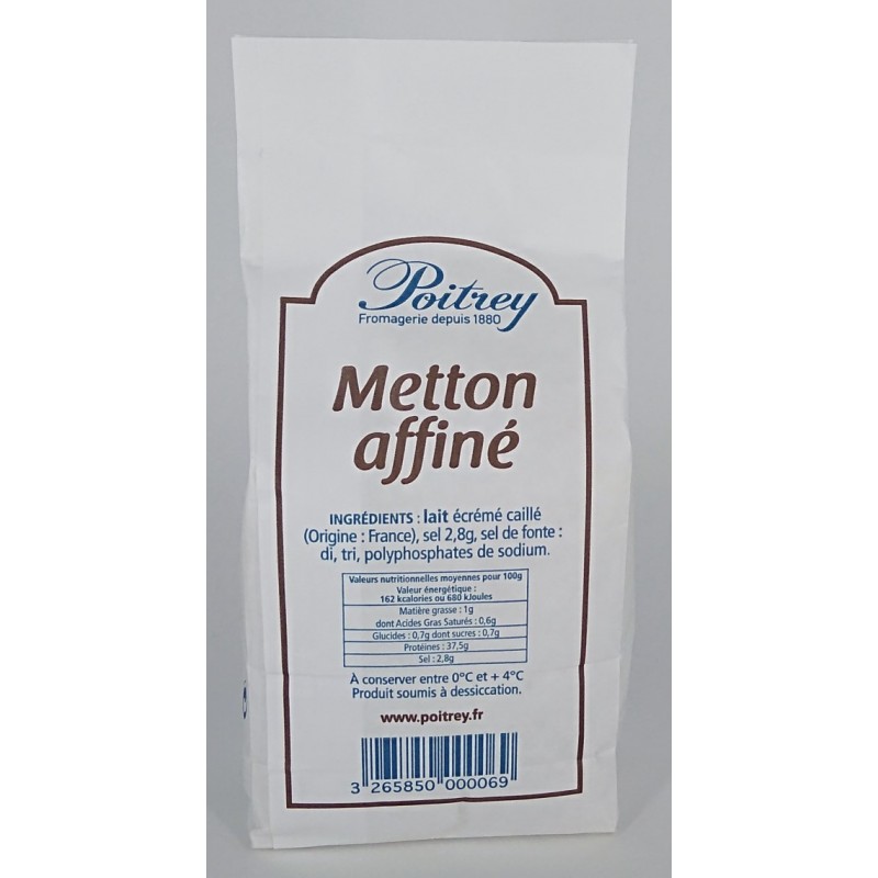 Sachet de Metton à fondre 250 g - Poitrey